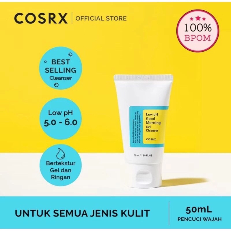Jual COSRX - Low pH Good morning gel cleanser EXP 2026 | Shopee Indonesia