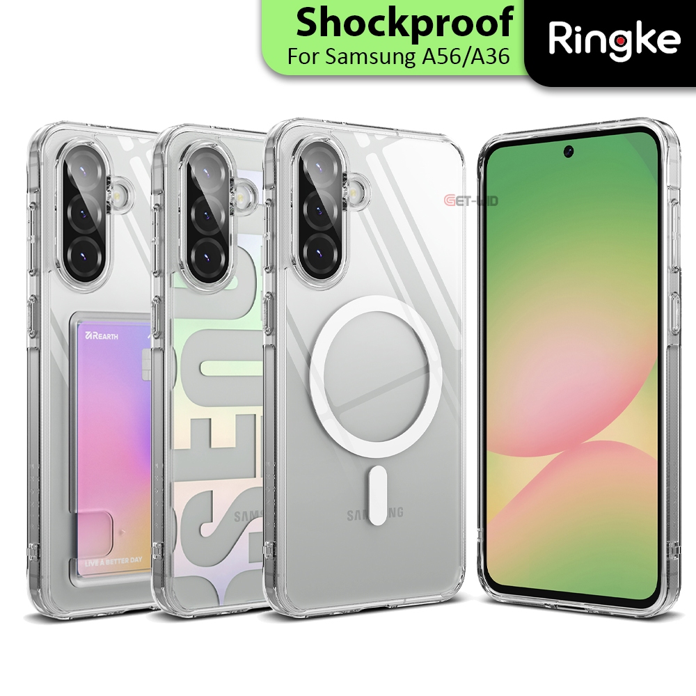 Jual Case for Samsung Galaxy A56 A36 5G Ringke Fusion Clear Casing Shockproof | Shopee Indonesia
