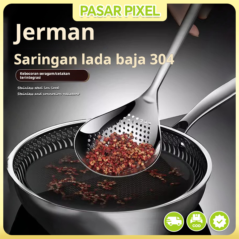 Jual Sendok dapur rumah tangga stainless steel 304 food grade, sendok ...