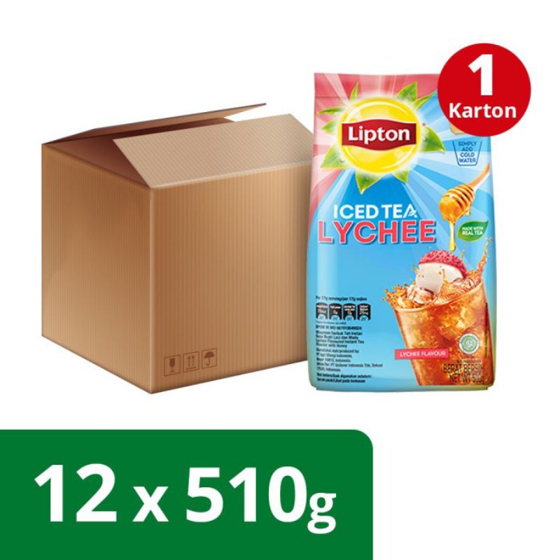 Jual Lipton powder lychee 510gr | Shopee Indonesia