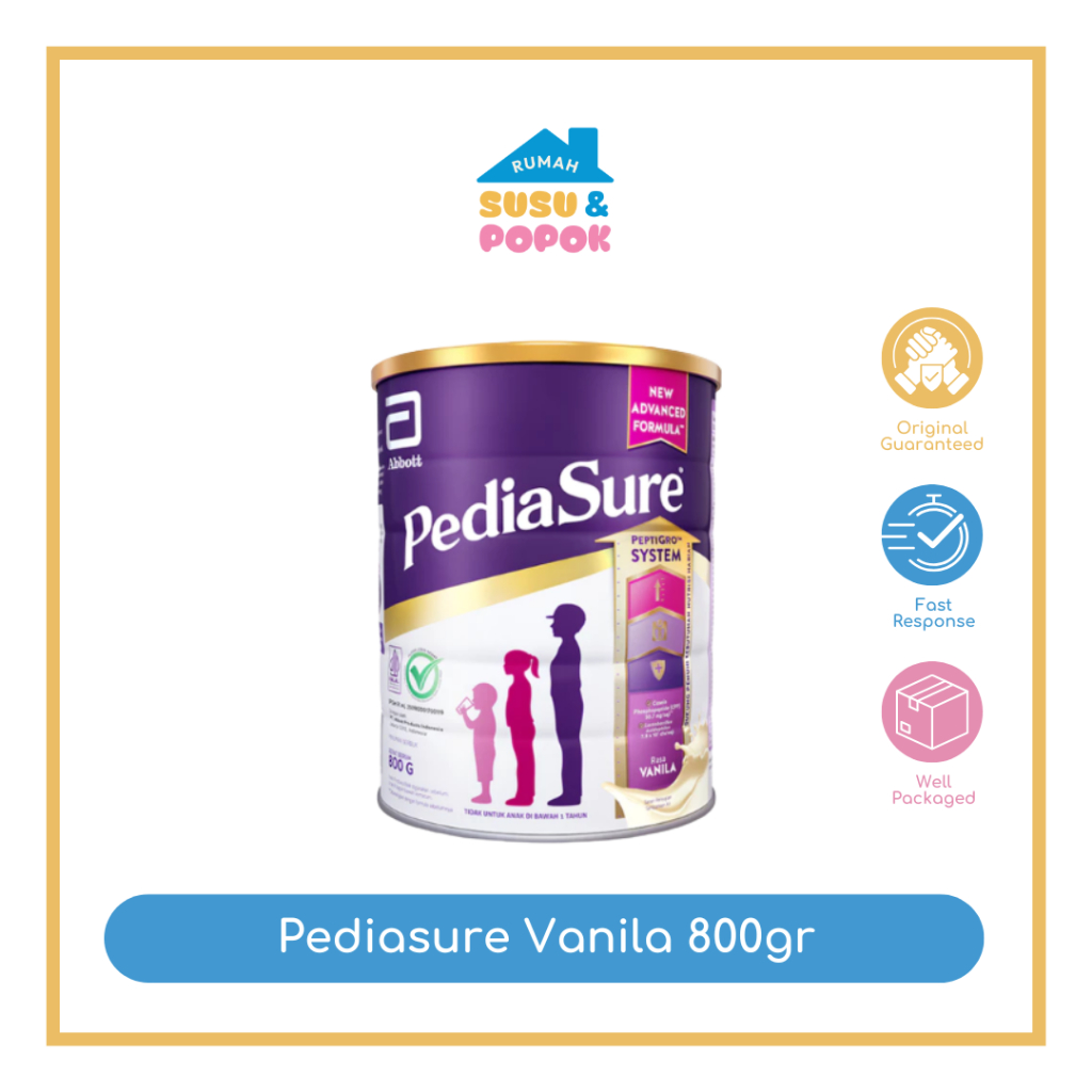 Jual Pediasure 1-10 Tahun Vanila 850gr | Shopee Indonesia