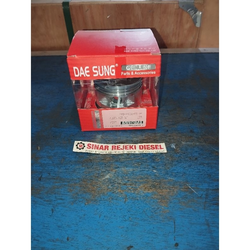Jual Piston Assy Lengkap dengan Ring Seker Seher Mesin Yamaha MZ175 MZ 175 Daesung Dae Sung ...