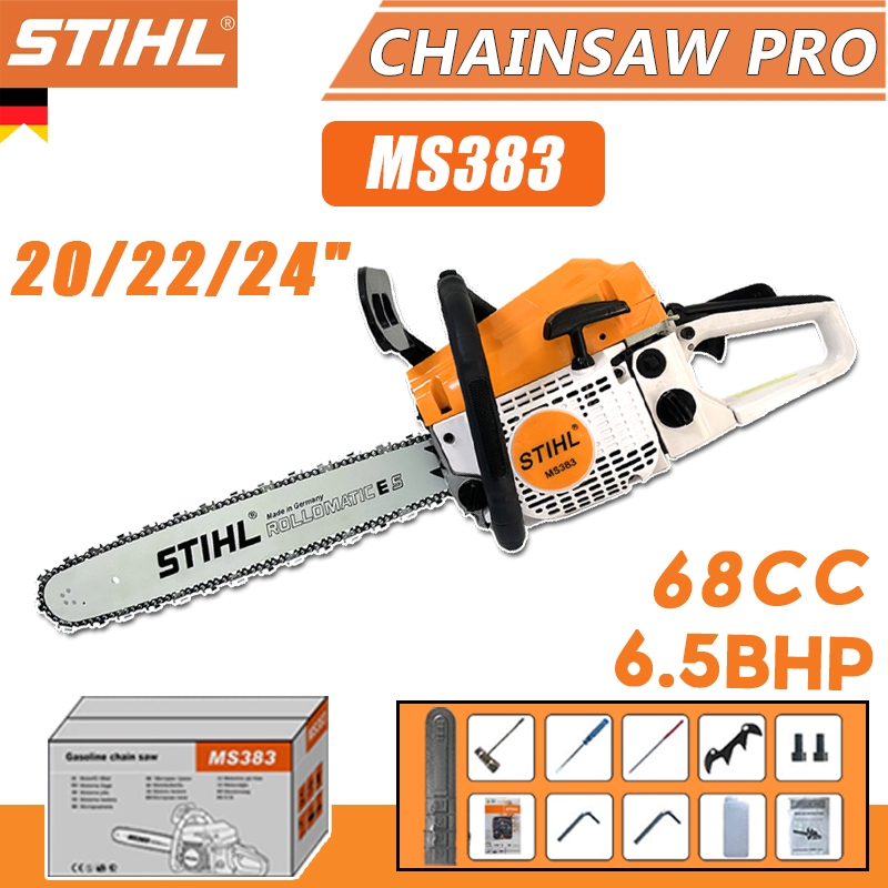 Jual Mesin Potong Kayu 68CC Mesin Sinso Senso Chainsaw 2Tak 20/22 ...