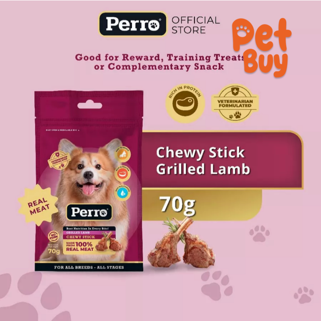 Jual Perro Chewy Stick Lamb 70 gr | Shopee Indonesia