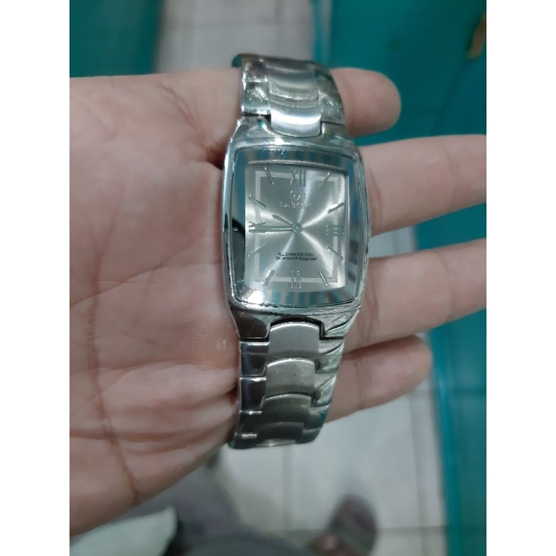 Jual jam tangan pria Quartz la bosky Quartz vintage siap pakai normal semua | Shopee Indonesia