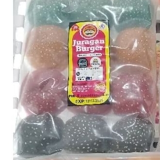 Jual juragan burger (roti burger warna-warni) | Shopee Indonesia