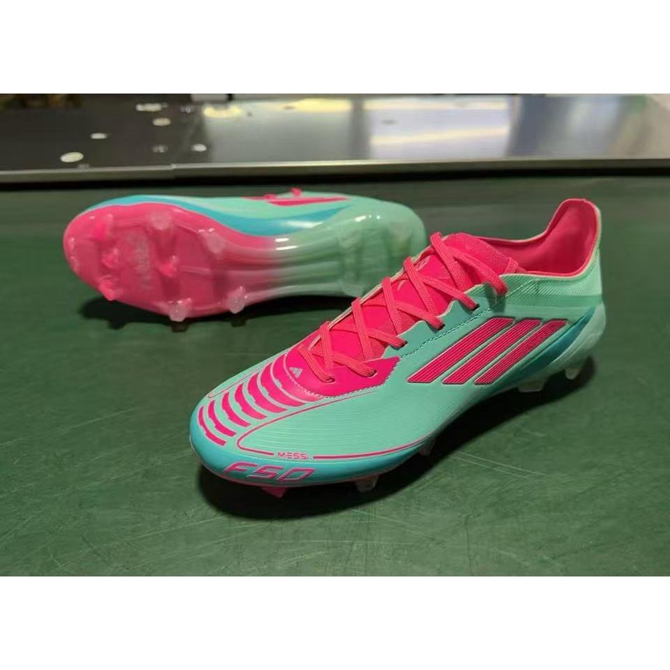 Jual Soccer Sepatu Bola Adidas F50 x Messi Elite FG - Flash Aqua Lucid ...