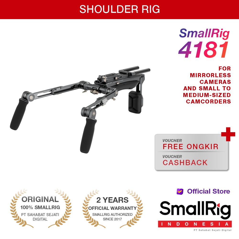 Jual SmallRig HawkLock Shoulder Rig SR007 Pro 4181 | Shopee Indonesia