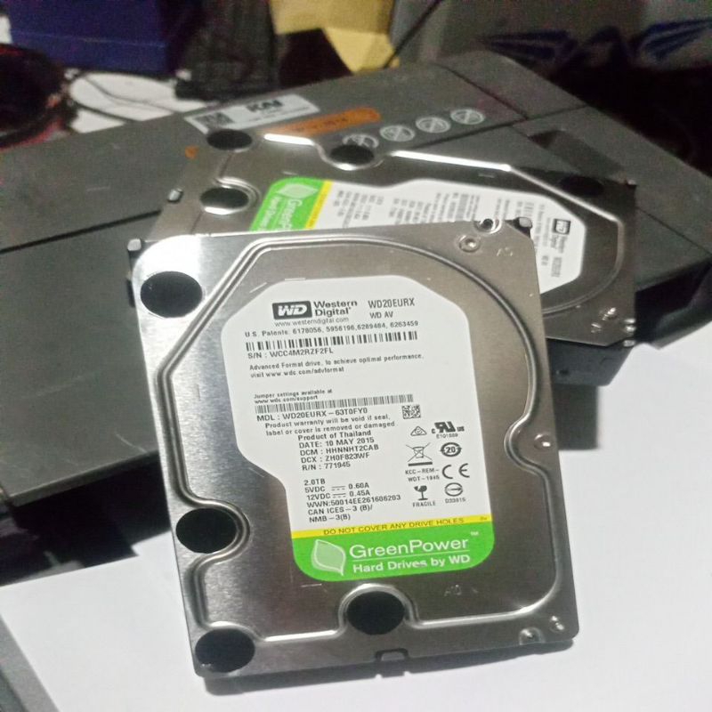 Jual hardisk / hdd PC 3.5 inc 2tb isi/tanpa isi not 2.5 inc | Shopee ...