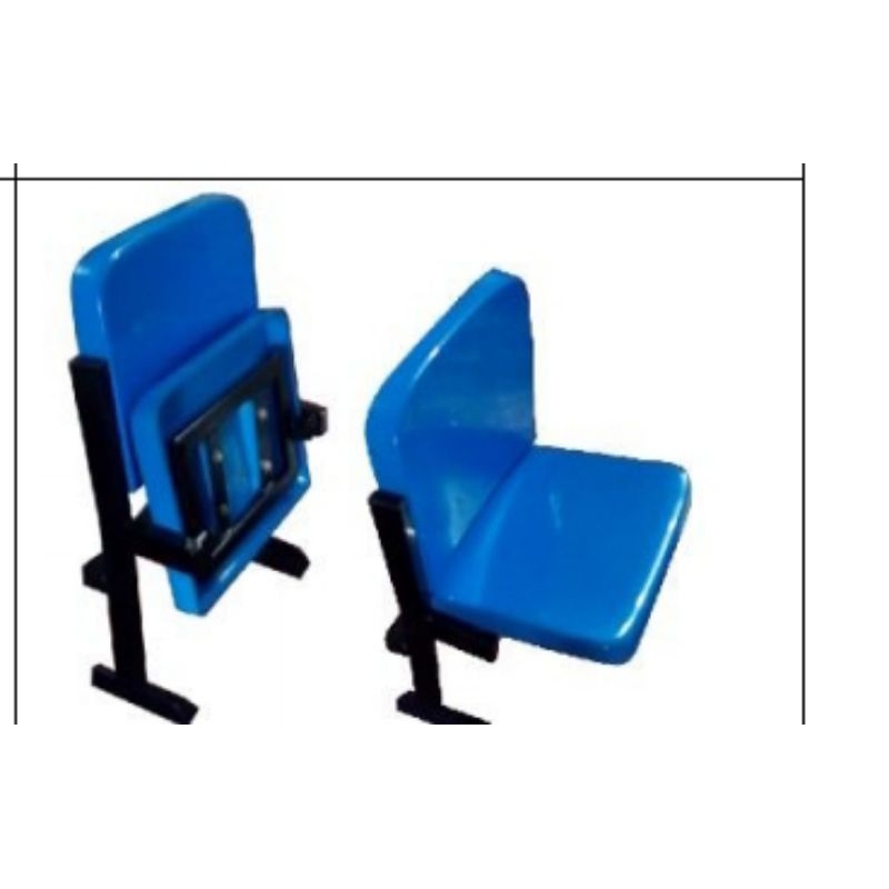 Jual Kursi Penonton Single Fiberglass Folded Up | Shopee Indonesia