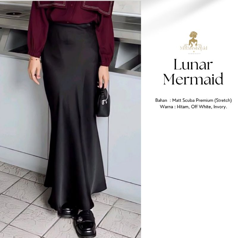 Jual LUNAR MERMAID SKRIT - Rok Mermaid Mermaid Skirt - Rok Flare Wanita ...