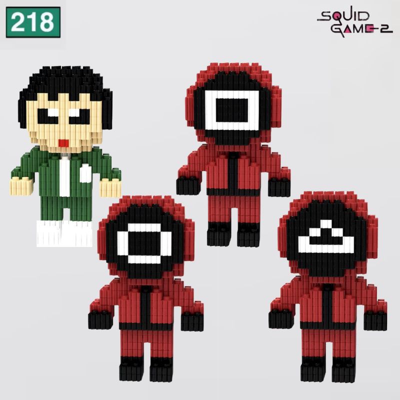 Jual Mini Bricks Lego Squid Game 1 set | Shopee Indonesia