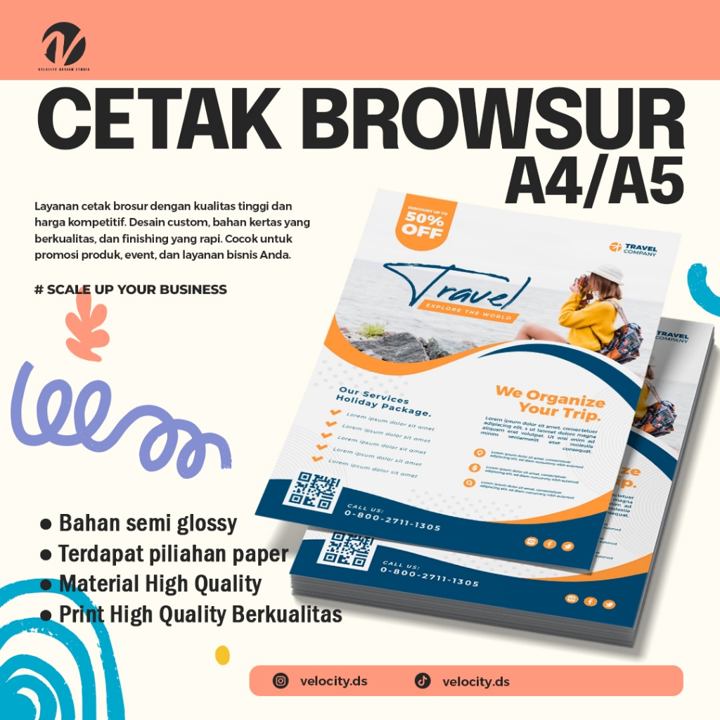 Jual Cetak Brosur A4/A5 | Pamflet Menu Ukuran Daftar Carton Berkualitas Flyer Print Minuman Rim ...