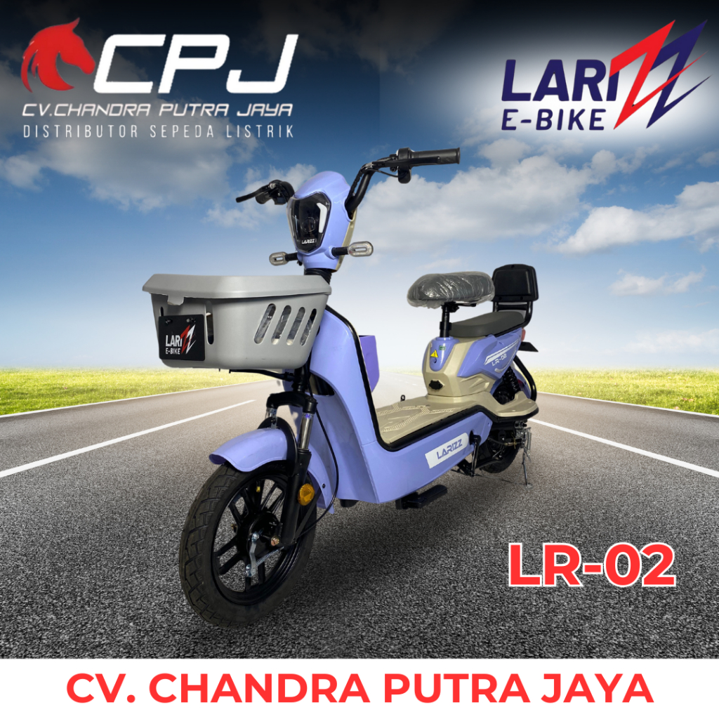 Jual SEPEDA LISTRIK LARIZZ LR-02 LR 02 TERBARU GARANSI RESMI not ...