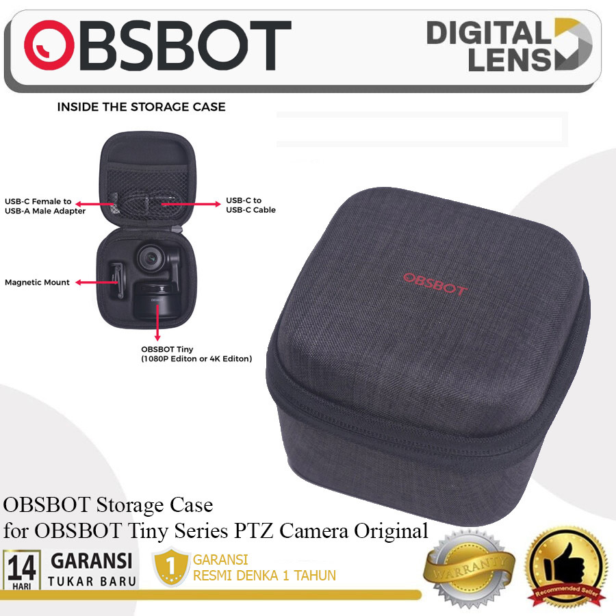Jual OBSBOT Storage Case for OBSBOT Tiny Series PTZ Camera Original ...