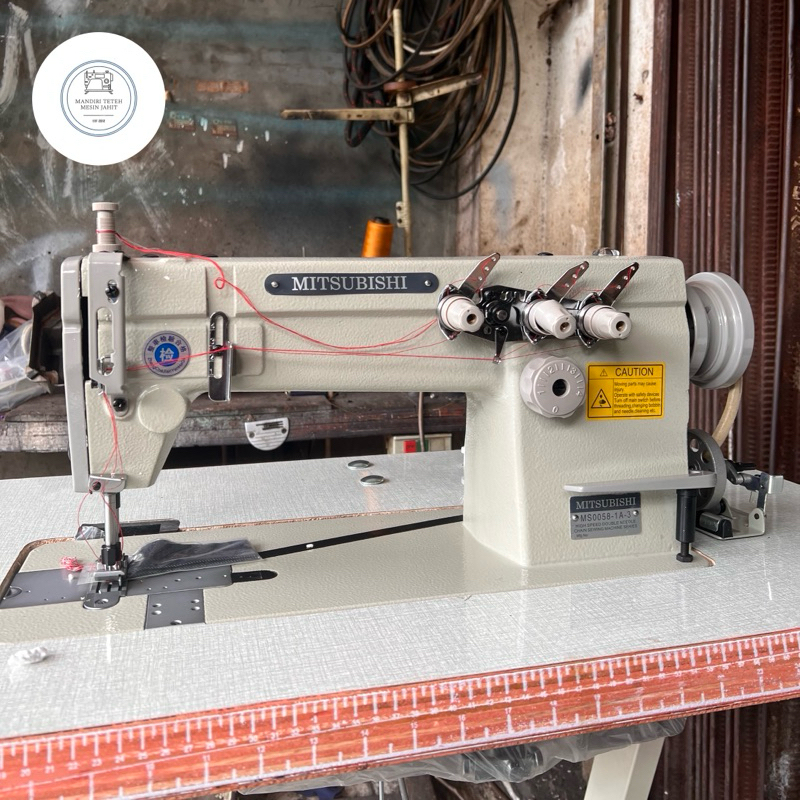 Jual MESIN JAHIT MH/RANTAI/STRIP ADIDAS MITSUBISHI JARUM 3 SERVO NEW ...
