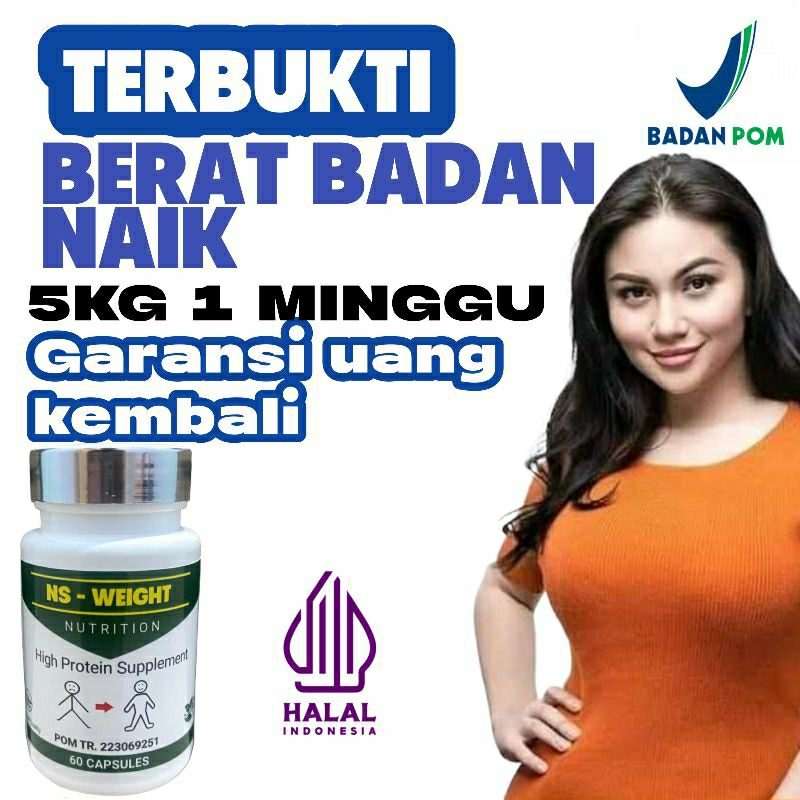 Jual NS WEIGHT PENGGEMUK BADAN NS WEIGHT VIRAL PENGGEMUK BADAN 10-25kg | Shopee Indonesia