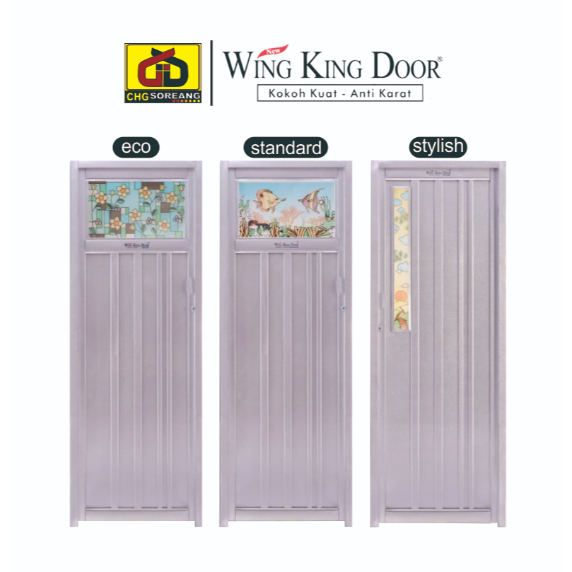 Jual PINTU KAMAR MANDI GALVALUM WING KING WADJA ANEKA MODEL (AREA ...