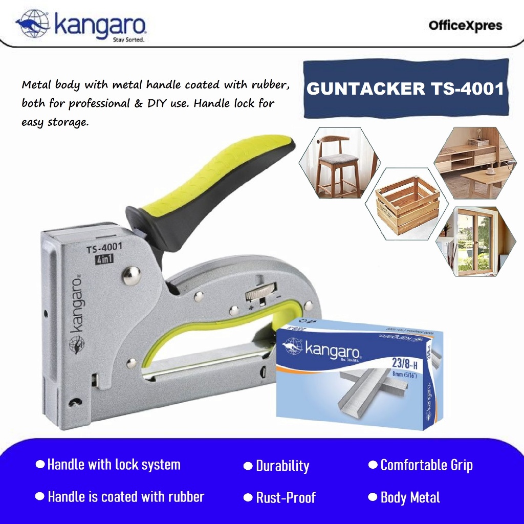 Jual Stapler Tembak 4 in 1 / Staples Tembak Multifungsi / Guntacker TS ...