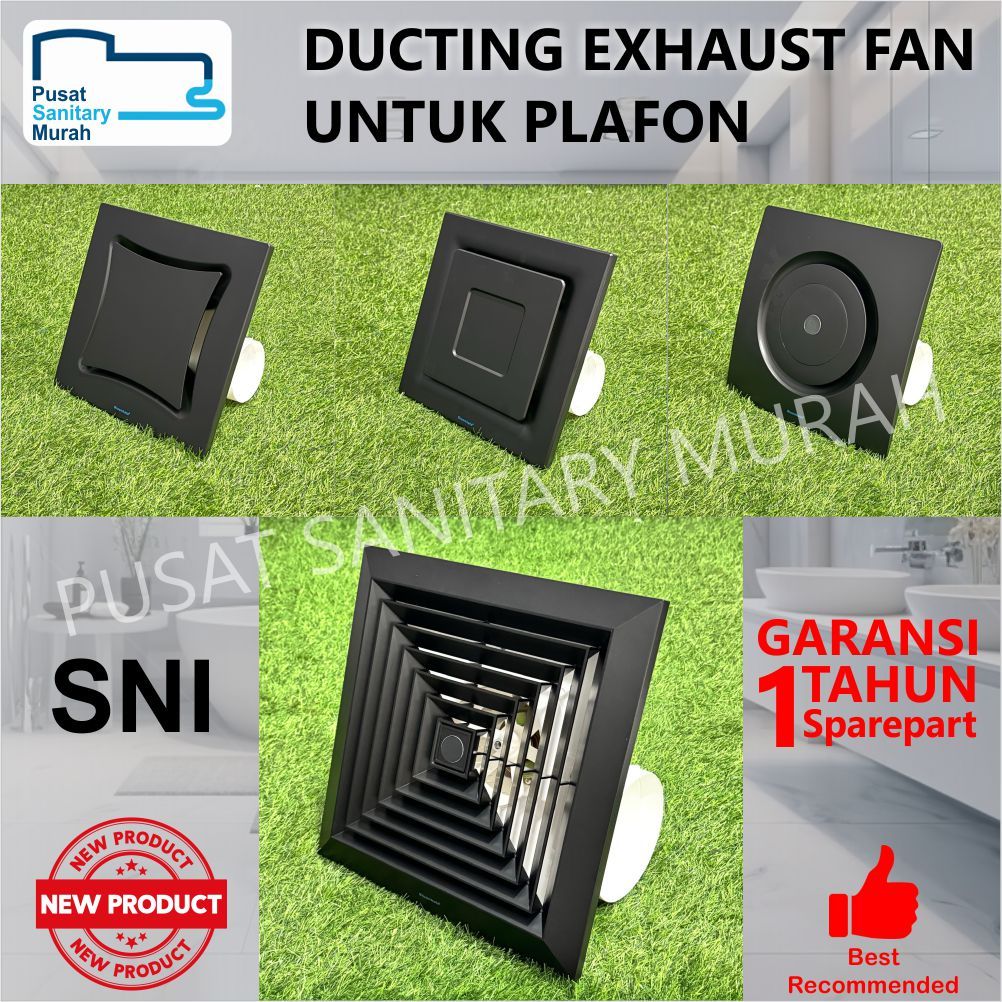 Jual EXHAUST FAN/HEXOS PLAFON DUCTING 2 SIZE | SIZE 30X30CM TIPE 12Q ...