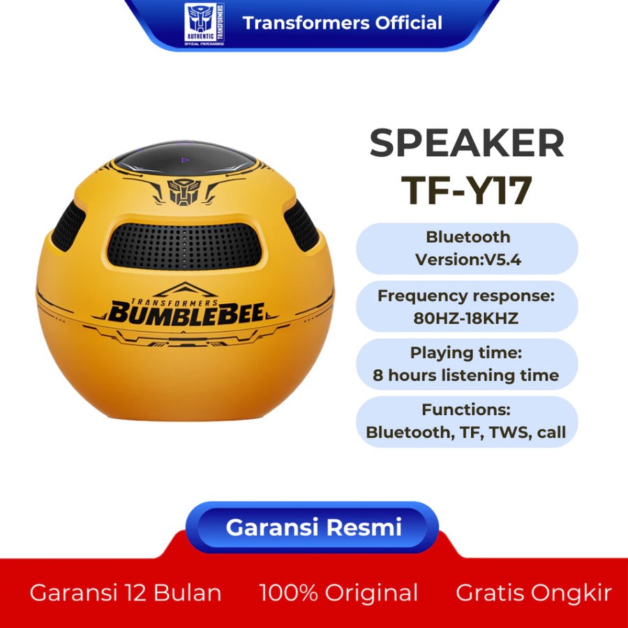 Jual SPEAKER BLUETOOTH TRANSFORMERS TF-Y17 TWS TRANSFORMERS - SPEAKER ...