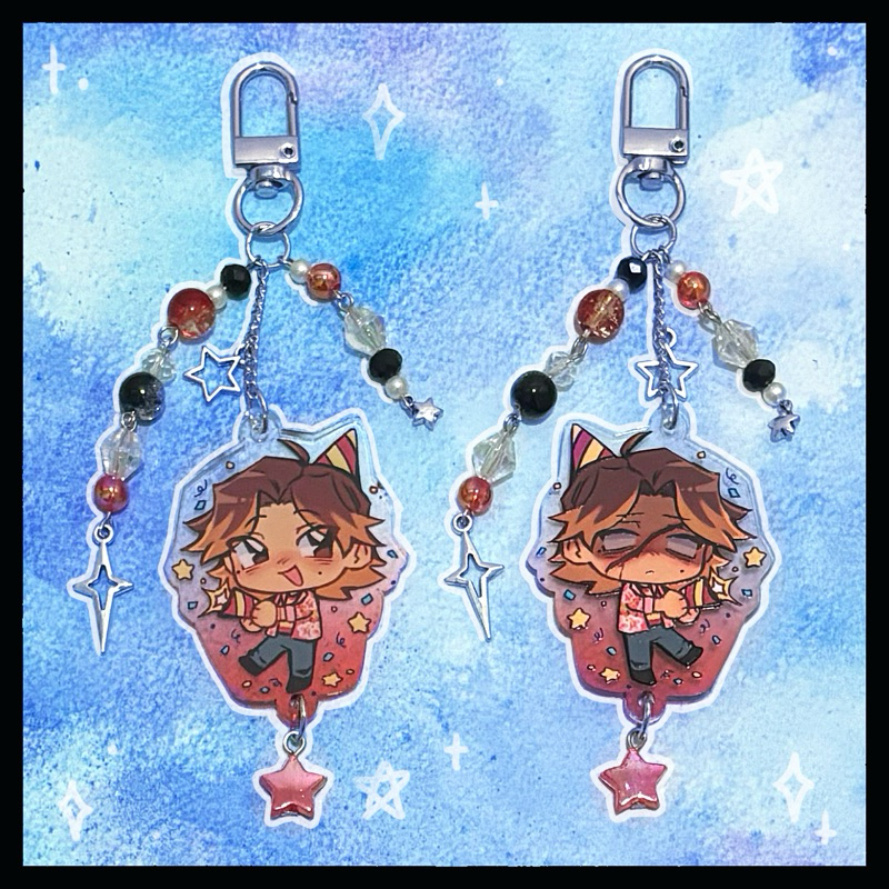 Jual [Fan made] Mouthwashing Keychain Anya & Daisuke | Shopee Indonesia