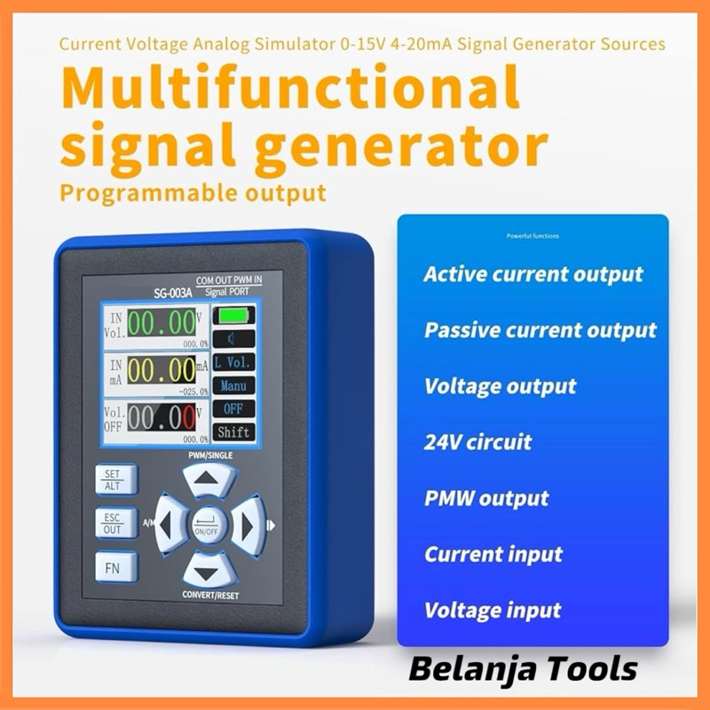 Jual Multifunction Signal Generator Simulator Calibrator SG003A Voltage ...