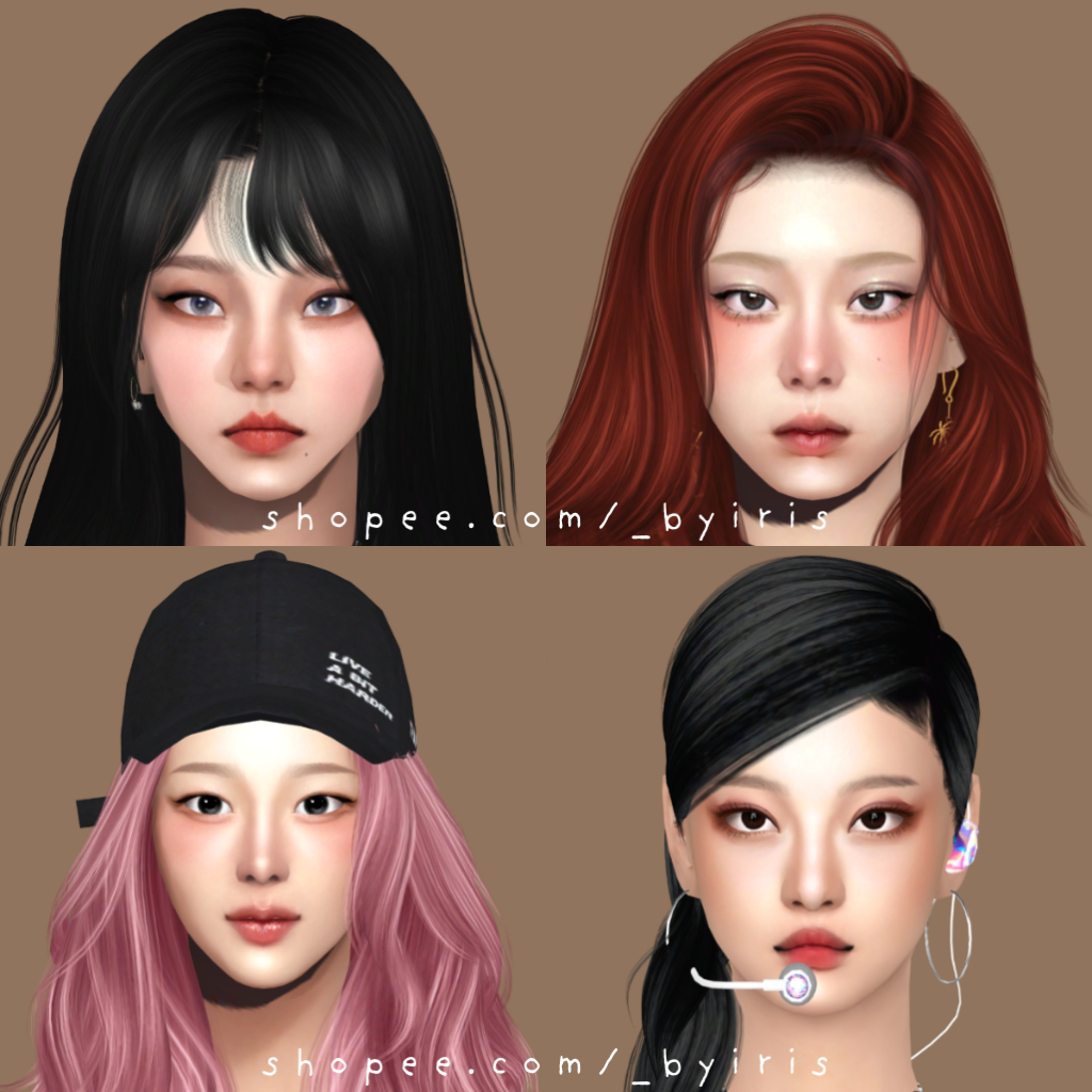 Jual THE SIMS 4 K-POP IDOL AESPA CHARACTER + CUSTOM CONTENT | Shopee ...