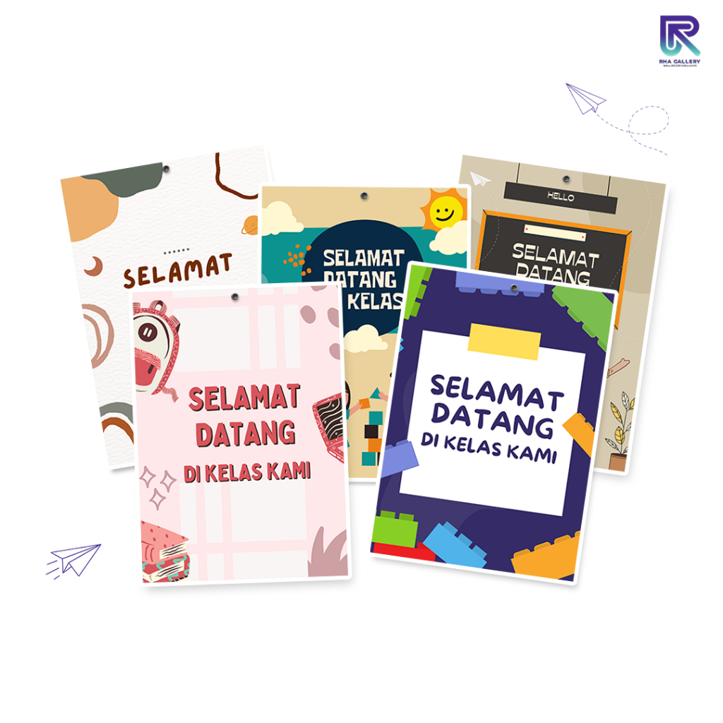 Jual RHA GALLERY Poster Selamat Datang Di Kelas Pajangan Sekolah ...