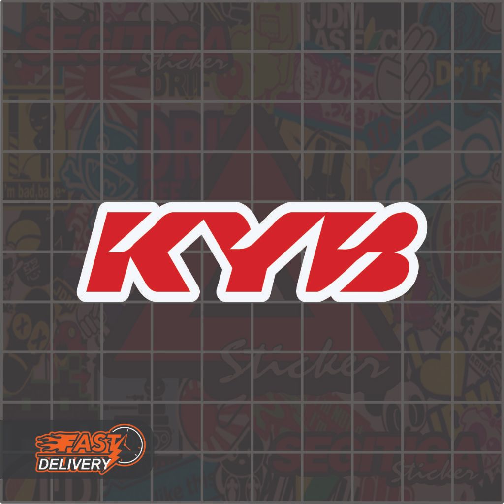 Jual Sticker KYB Ukuran 7 x 2 Cm | Shopee Indonesia