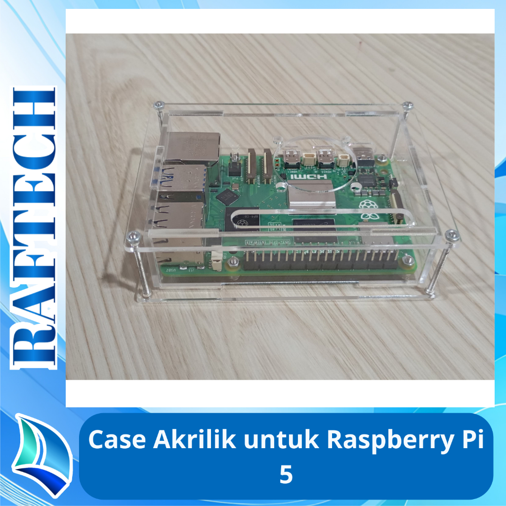 Jual Case Akrilik untuk Raspberry Pi 5 | Shopee Indonesia