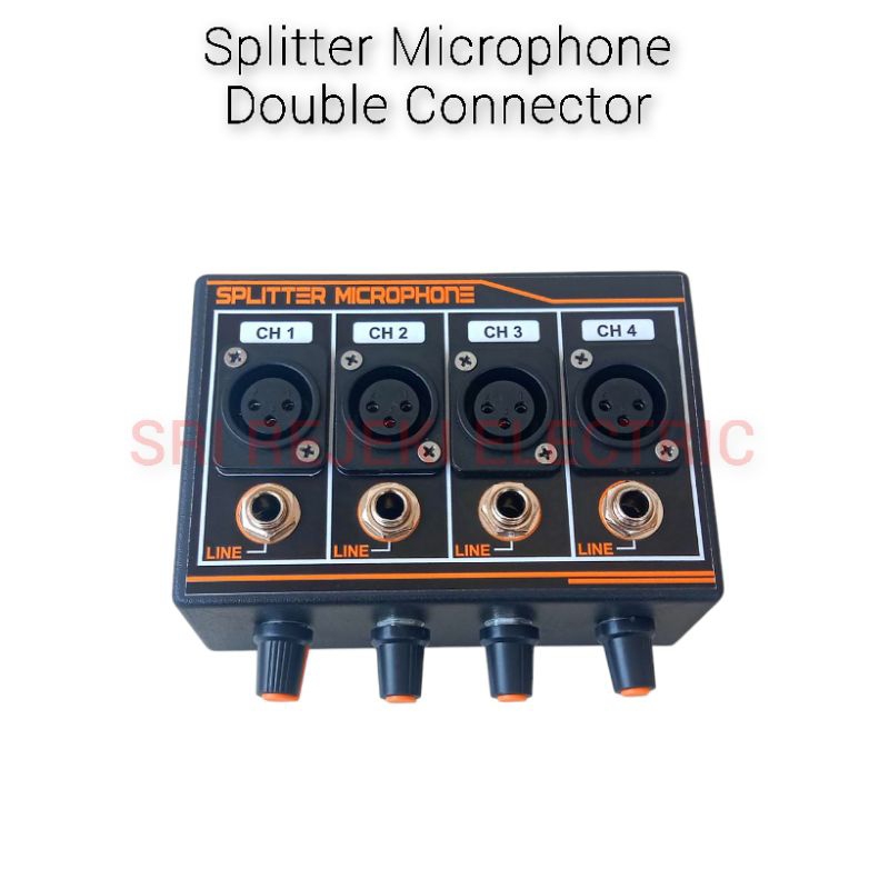 Jual Paralel Input Mic Splitter Jack XLR dan Akai | Shopee Indonesia