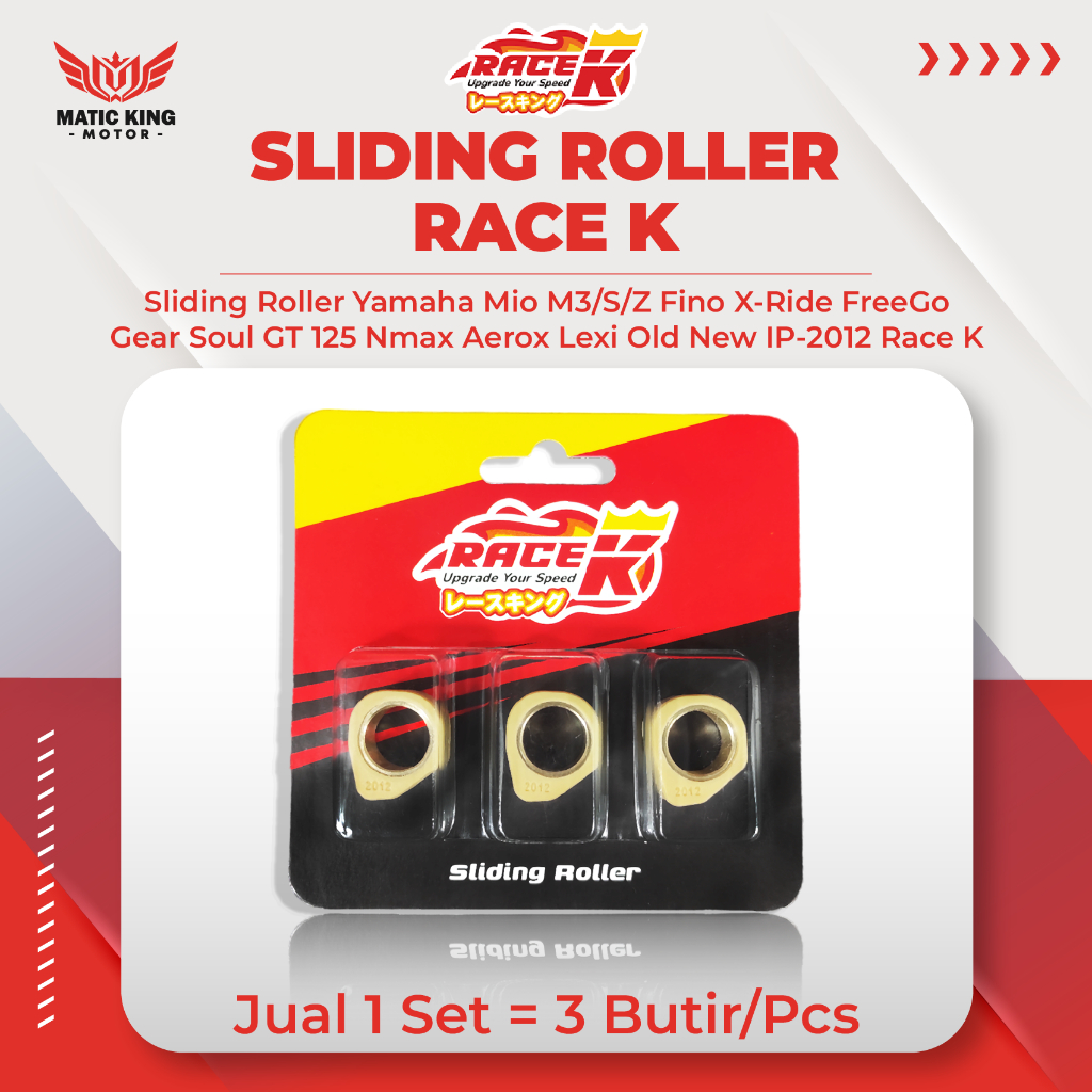 Jual Sliding Roller Racing Nmax Aerox Lexi Xeon Old New 155 / 125 cc ...
