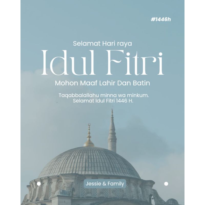 Jual DESIGN TEMPLATE LEBARAN BY CANVA | Shopee Indonesia