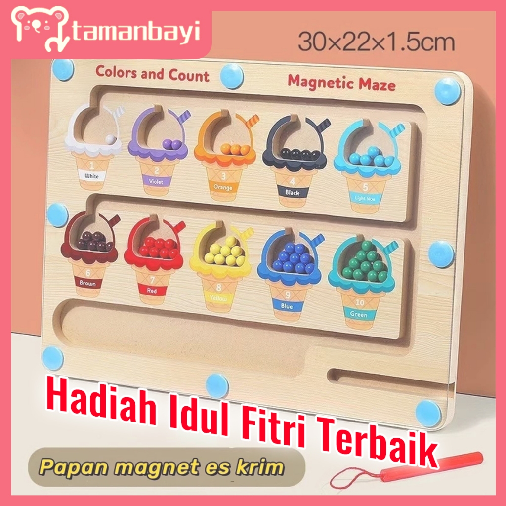 Jual Color Classification Mainan Edukasi Papan Magnetik Color ...