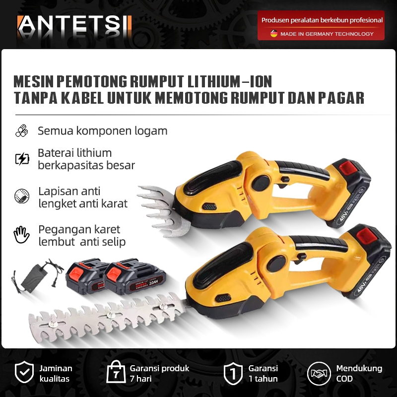 Jual Pemangkas rumput tanpa kabel ANTETSI mesin pemotong rumput ...