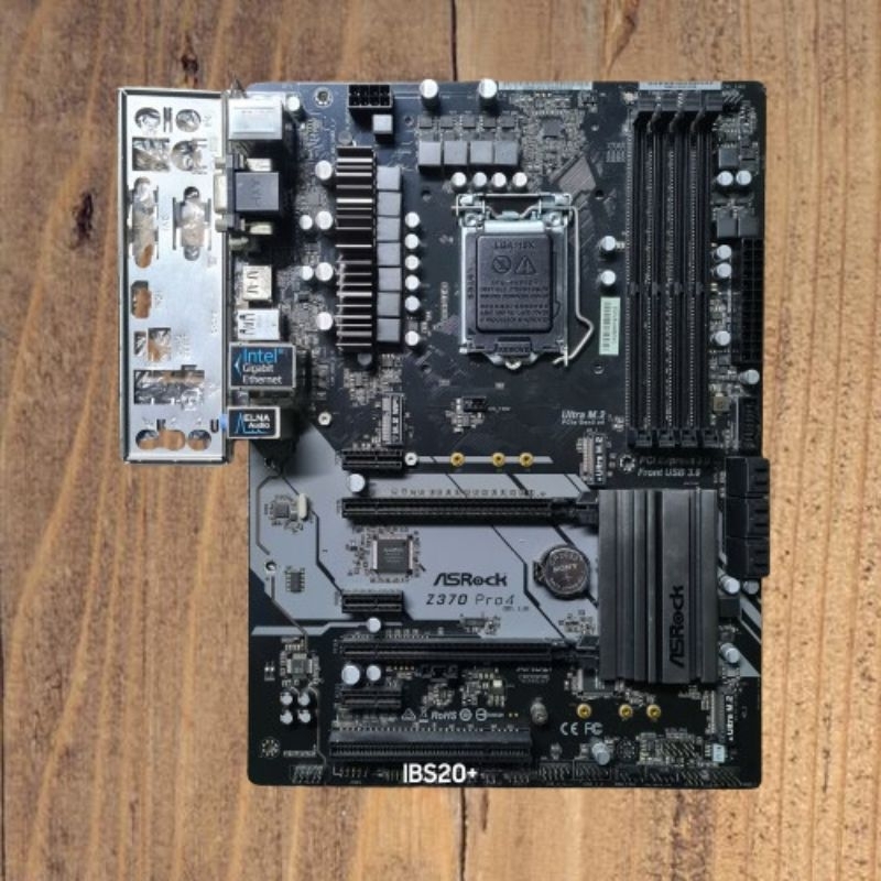 Jual PAKET MAINBOARD ASROCK Z370 PRO 4 WITH CORE I5 9400 GEN 9 LGA 1151 ...