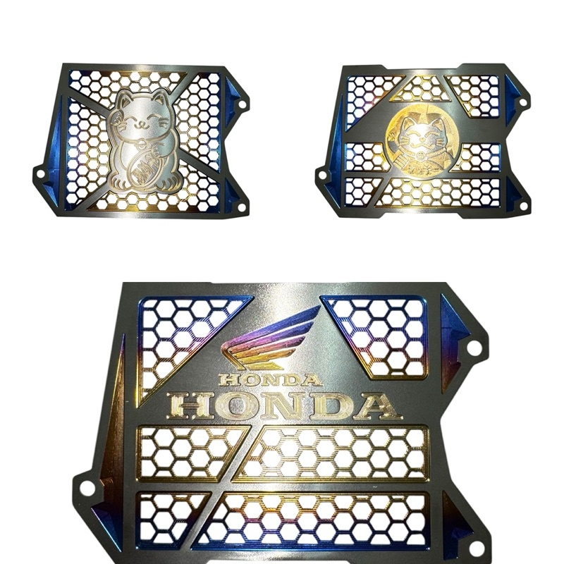 Jual Cover Radiator Titanium Vario 125 150 Pcx Adv 150 Original Vietnam ...