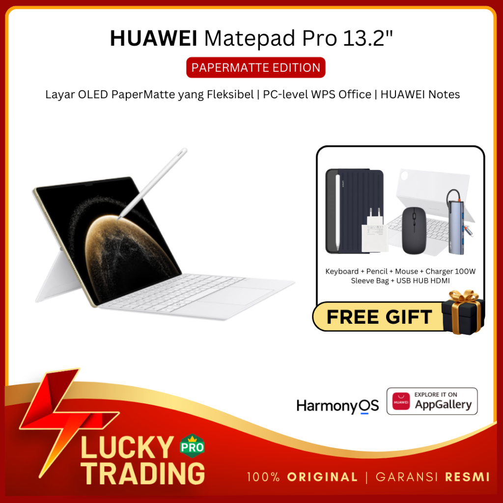Jual HUAWEI MatePad Pro 13.2-inch 2025 Tablet | Flexible OLED ...
