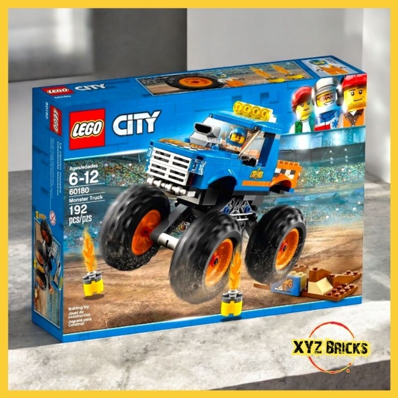 Jual LEGO 60180 - City Monster Truck | Shopee Indonesia