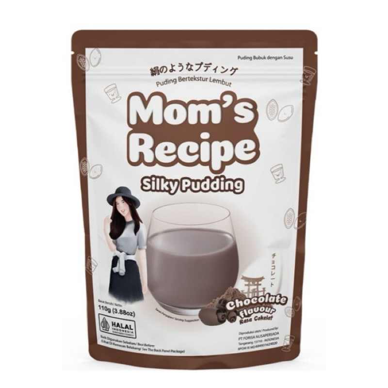 Jual SILKY PUDDING RASA COKLAT POUCH 110 GR - MOM RECIPE | Shopee Indonesia