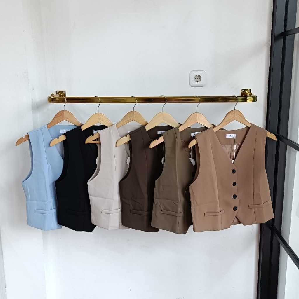 Jual Vest Premium 8511 Bangkok | Vest Outer Premium Kancing | Vest ORI ...