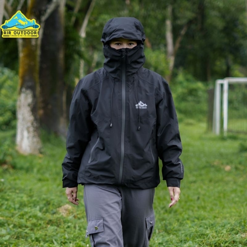 Jual JAKET GUNUNG GORPCORE 100% WATERPROOF RIR OUTDOOR AURORA SERIES ...