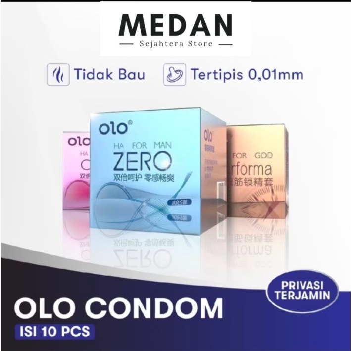 Jual Kondom OLO 001 Zero Performa 1 Box isi 10 Pcs Condom 0.01 Original Paling Tipis Dan ...