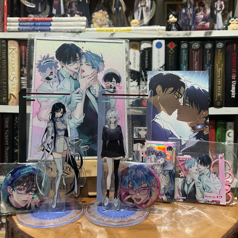 Jual ALNST Alienstage Ivan Till Ivtill Standee Shikishi Badges Keychain ...