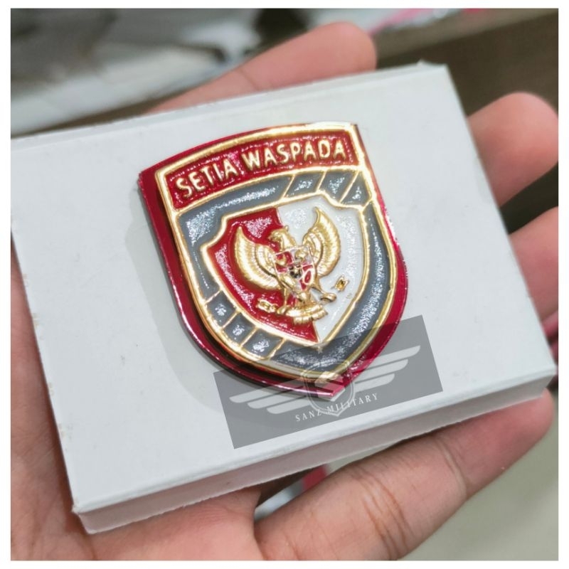 Jual Brevet Wing Pdh SETIA WASPADA Paspampres Dasar Akrilik Mika ...