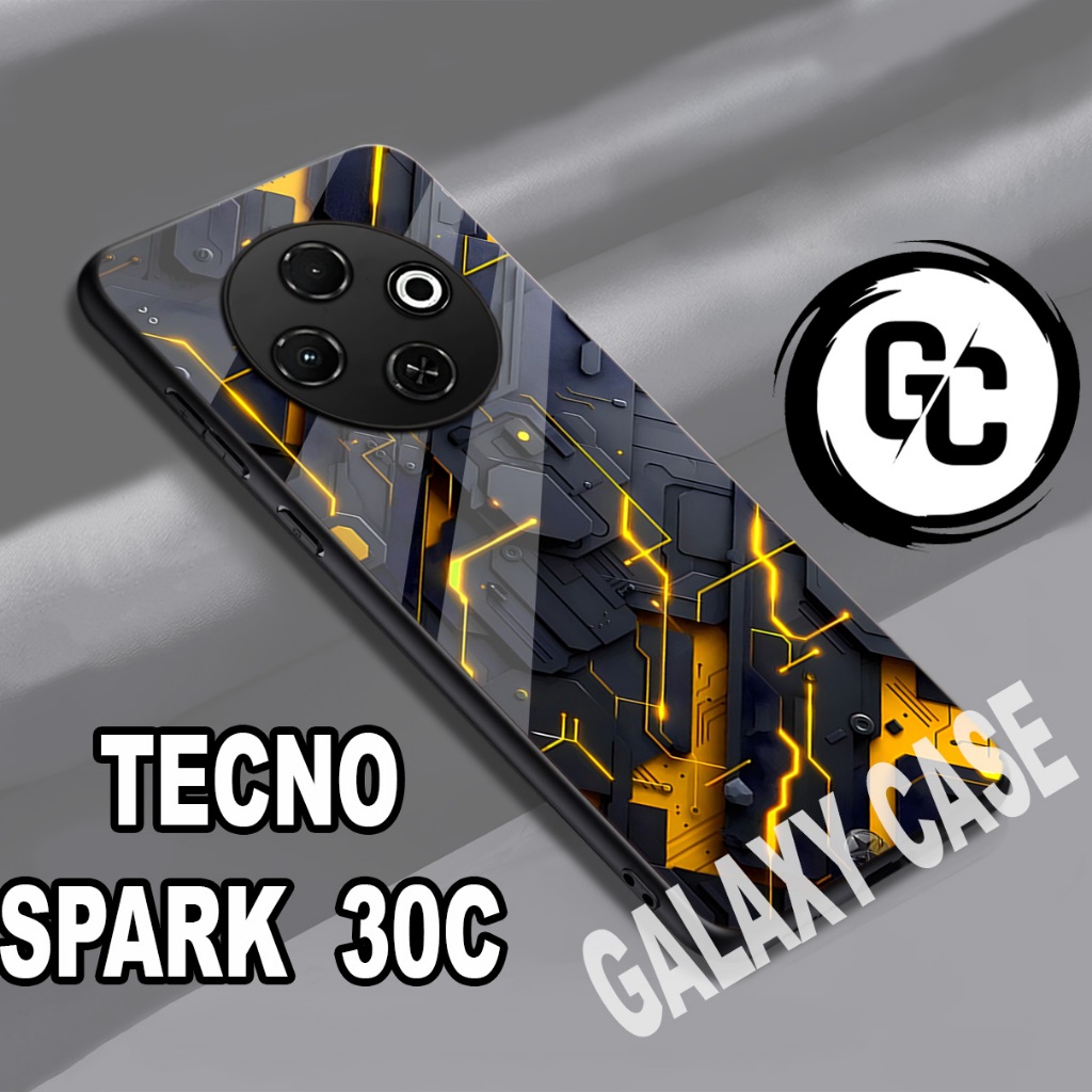 Jual Case TECNO SPARK 30C/GC13/motif gambar Abstark/softcase SPARK 30C ...