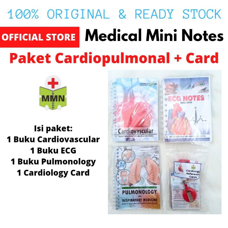 Jual EDISI TERUPDATE || Paket Cardiopulmonal || Stase Jantung - Pulmo ...