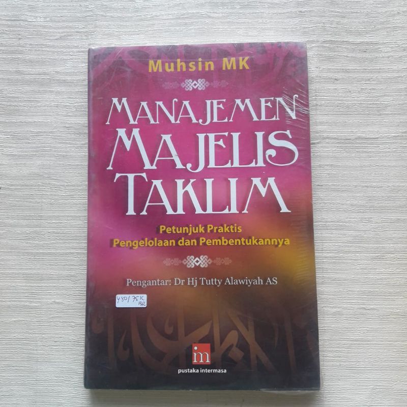 Jual Manajemen Majelis Taklim oleh Muhsin MK | Shopee Indonesia