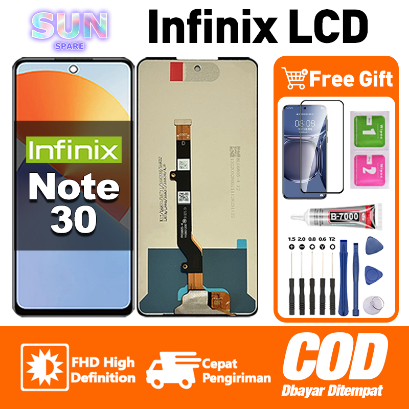 Jual 【ORIGINAL】LCD FOR INFINIX Note 30 Asli Ori hp Touchscreen FHD ...